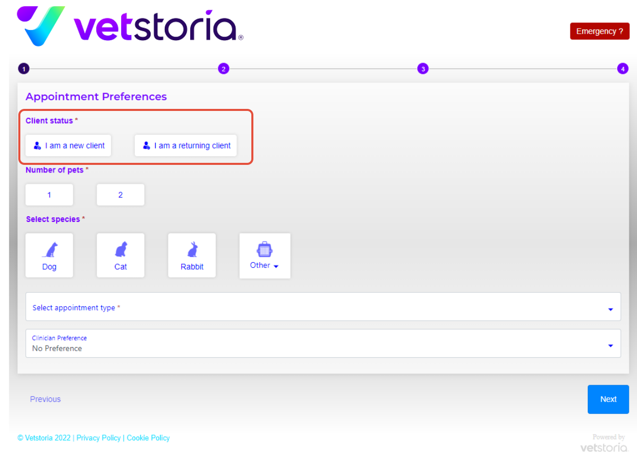 How do I re-direct a new client to complete a form once they complete the booking process ...