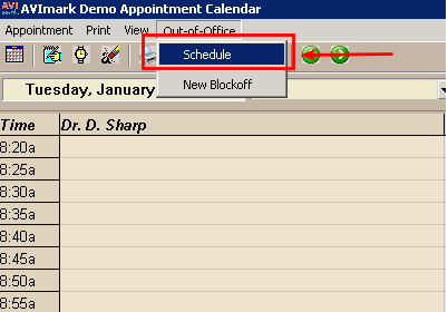 AVImark | How do I set-up staggered scheduling columns? – Online Booking