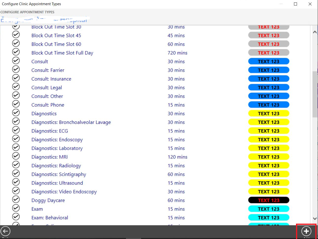 How to apply colours to the appointment types for web bookings in RxWorks? – Online Booking