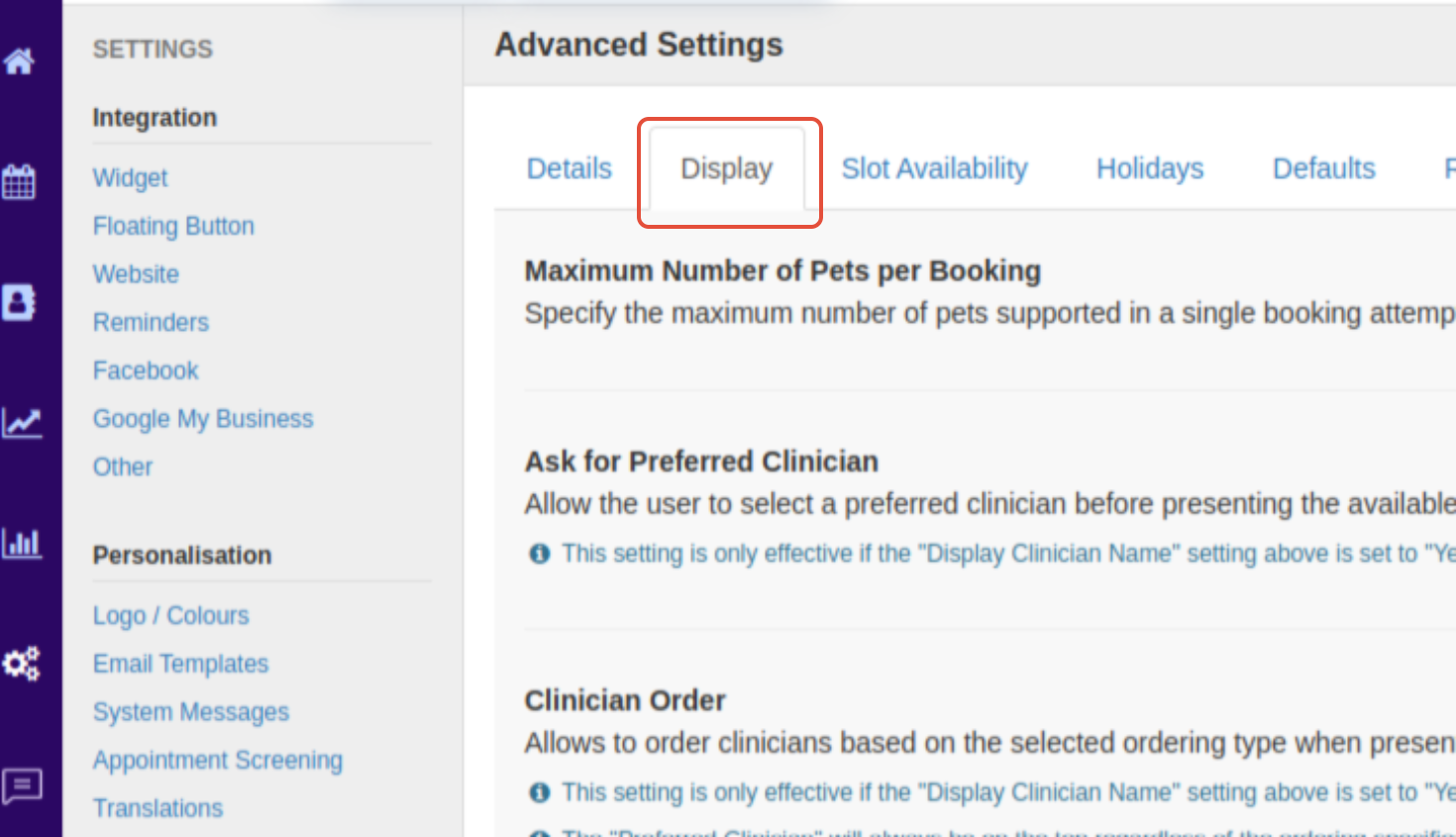 How to enable attachments for referrals – Online Booking