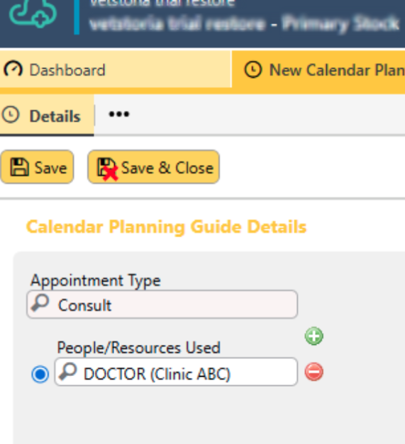 Setting up planning guides using ezyVet – Online Booking